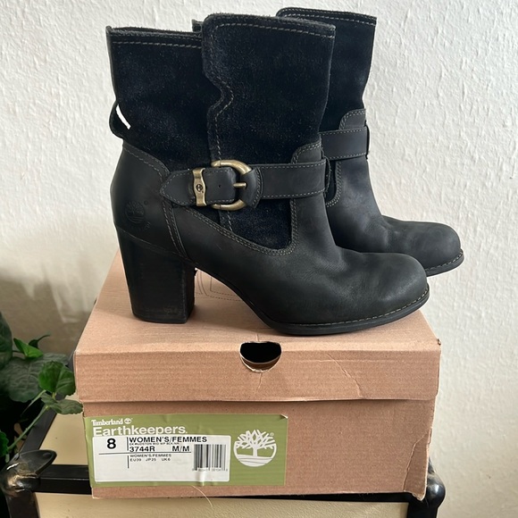 Timberland | Shoes | Timberland Womens Earthkeepers Rudston Black ...